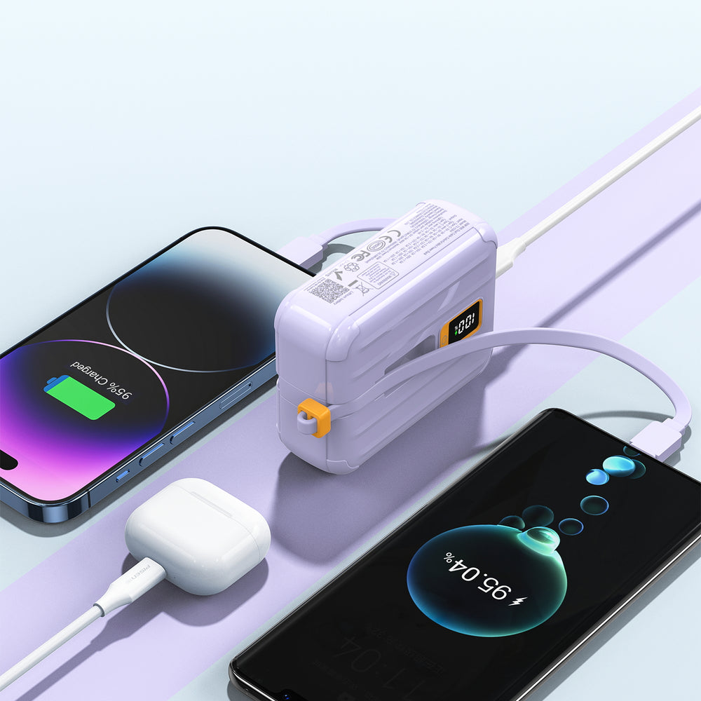 PISEN Power Tiny 30W 10000mAh With Dual Cable Power Bank
