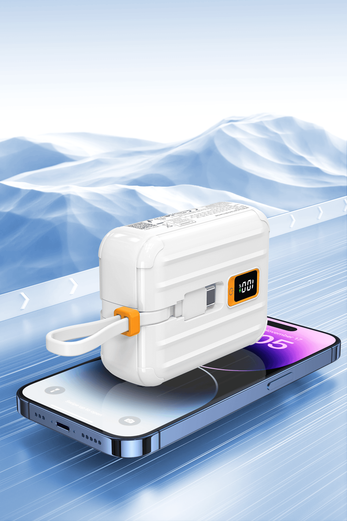 PISEN Power Tiny 30W 10000mAh With Dual Cable Power Bank